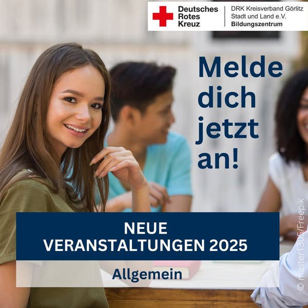 Anmelden, fortbilden und beruflich wachsen - Kreisverband Görlitz Stadt ...